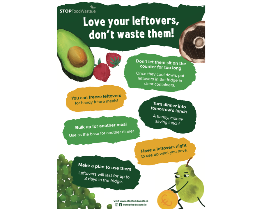 Leftover Tips - Stop Food Waste